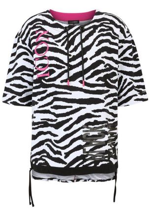 Doris Streich Sweatshirt (1-tlg) mit langem Halbarm