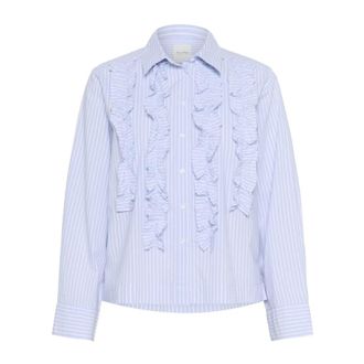 Part Two Pranvera Shirt - - Blouses & Shirts - Damen - Blau - L