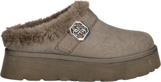 Guess Femme, Chaussures, Vert, Taille: 40 EU Dolmana2 Slippers