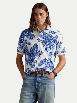 Polo Ralph Lauren Poloshirt 710P04013001 Blau Custom Slim Fit