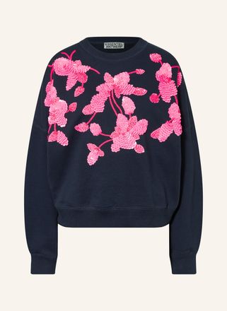Essentiel Sweatshirt Jaga Mit Pailletten blau