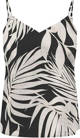 Only Onlnova Life Vis Tayla Singlet AOP, Noir, M Femmes