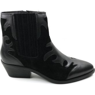 Maruti Eleganter schwarzer Lederschuh - - Shoes - Damen - Schwarzk - 39 EU