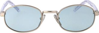 Prada Lunettes De Soleil - Argent