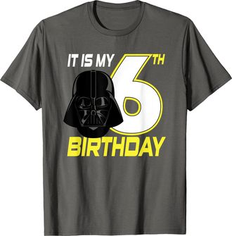 Star Wars Darth Vader 6th Birthday T-Shirt T-Shirt