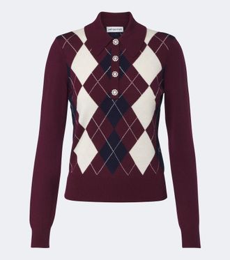 Self Portrait Pullover aus Wolle