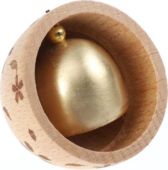 Aboofan Niedliche Holzglocke T&uuml;rklingel K&uuml;hlschrank Japanisches Ornament