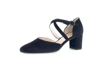 Gabor Damen Klassische Pumps, Frauen Pumps,sportlich,Weiss,schwarz,Jollys,Glitzer,blau,Rolling-Soft,Sensitive,Basic,rosa,Dark Blue,39 EU / 6 UK