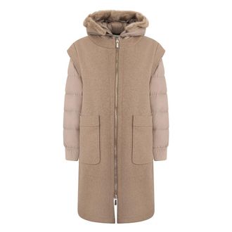 Moorer Damen, M&auml;ntel, Beige, XSGr&ouml;&szlig;e