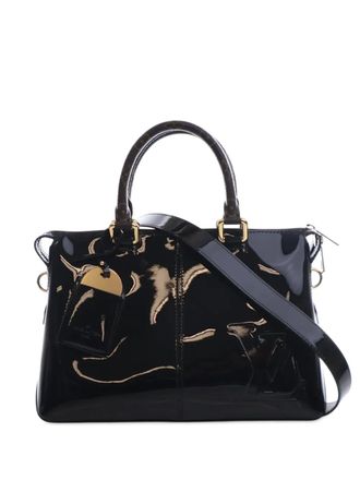 Louis Vuitton sac &agrave; bandouli&egrave;re Vernis Miroir Tote (2018) - Noir