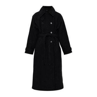 A.P.C. Wool Coat Lea - - Coats - Damen - Schwarzk - XS