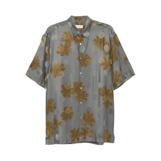 Dries Van Noten Homme, Chemises, Multicolore, Taille: L Short Sleeve Chemises