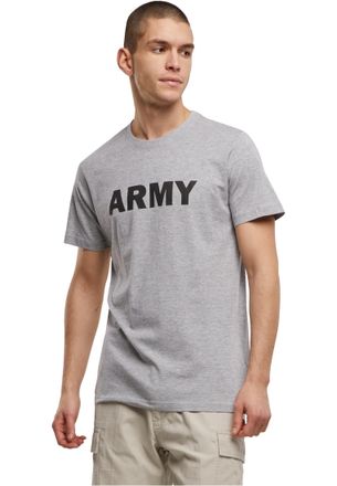 Brandit Army T-Shirt, Farbe: Grey Melange, Gr&ouml;&szlig;e: 3XL