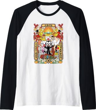 Felix The Cat Lunar New Year Festivities Raglan
