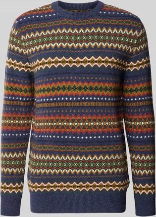 Barbour Pullover mit Jacquardstruktur