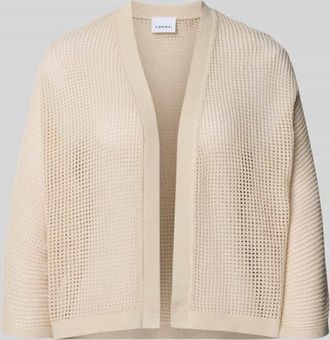 Comma Strickjacke in offener Passform mit 3/4-Arm