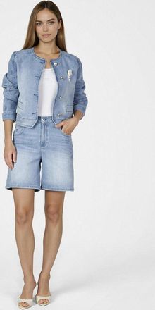 Marc Aurel Jeansjacke ohne Kragen