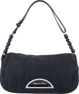 Dior Crossbody Bags - Christian Dior Black Maris Pearl Shoulder Bag - Gr. unisize - in Bunt - für Damen