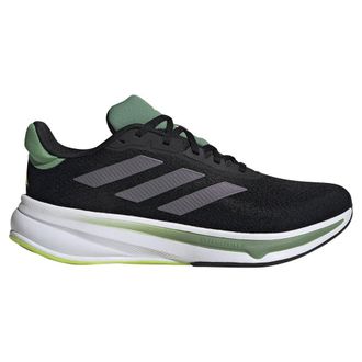adidas Herren Response Super M Running Shoes Laufschuhe, core Black/Grey Five/preloved Green, 40 2/3 EU