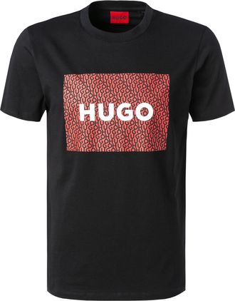 HUGO BOSS Herren T-Shirt schwarz