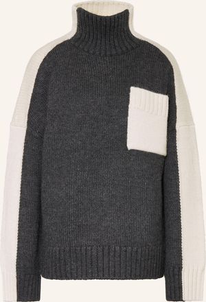J.W.Anderson Jw Anderson Rollkragenpullover Mit Alpaka grau