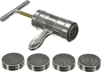 COOK CONCEPT Cook Concept KU6543 Nudelmaschine, manuell, 5 Formen, Küchenutensil, Zubehör, zum Schneiden