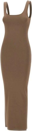 Entire studios Entire Studios, Femme, Robes, Brun, Taille: 42 FR Square Neck Knit Midi