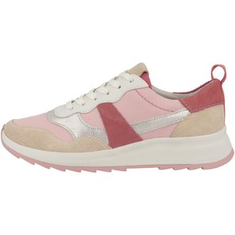 Clarks Damen Dashlite Jazz Sneaker, Pale Peach Combi, 38 EU