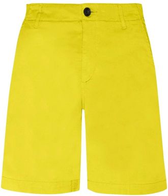 Vilebrequin Homme, Shorts, Jaune, Taille: W32 Ponche Tencel Gabardine Bermuda Shorts