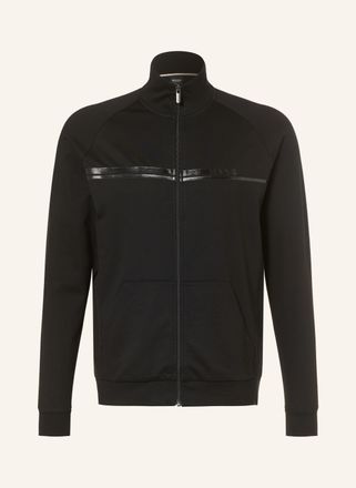 HUGO BOSS Lounge-Sweatjacke Authentic schwarz