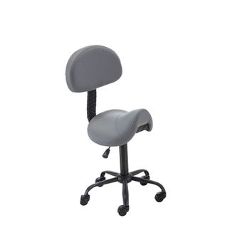 Generic Ergonomischer Sattelhocker, drehbarer und h&ouml;henverstellbarer Arbeitsstuhl, Sattelstuhl aus PU-Leder, geeignet for Massage, Sch&ouml;nheitssalons, Spas und 