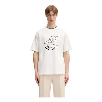 Dr&ocirc;le de Monsieur T-shirt Dandy Dog - Homme - Tops - Blanc - Taille: XL