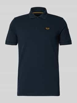 PME Legend Slim Fit Poloshirt mit Label-Stitching Modell TRACKWAY