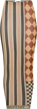 Jean Paul Gaultier Femme, Jupes, Multicolore, Taille: 38 FR Long Skirt