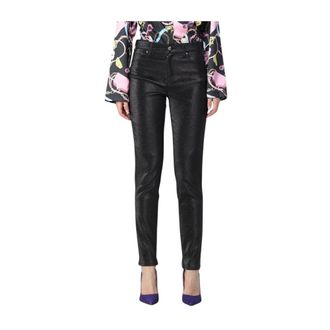 Chiara Ferragni Slim-Fit-Hose - - Trousers - Damen - Schwarzk - W26