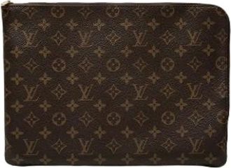 Louis Vuitton Pre-owned Etui Voyage MM - Femme - Pre-owned - Brun - Taille: ONE Size