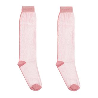 Marni unisex, Sous-v&ecirc;tements, Rose, Taille: S Socks