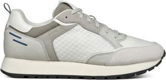 Geox Homme U Partenio A Basket, Off White Lt Grey, 42 EU