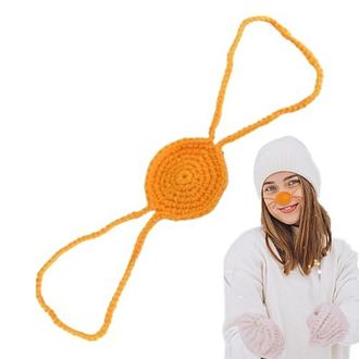 Generic Couvre-nez confortable - Protection dhiver en laine douce | Accessoire dext&eacute;rieur par temps froid, 15 cm | Protection l&eacute;g&egrave;re et respirante avec ajuste