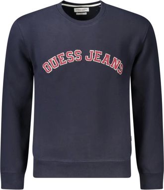 Guess Homme, Sweatshirts et sweats &agrave; capuche, Bleu, Taille: M Long Sleeve SweaT-shirt