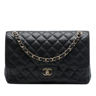 Chanel Pre-owned Double Flap Shoulder Bag - - Pre-owned - Damen - Schwarzk - ONE SIZE