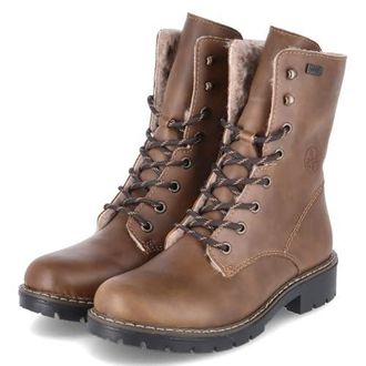 Rieker Femme Y9184 Bottes &agrave; Lacets, Marron, 38 EU