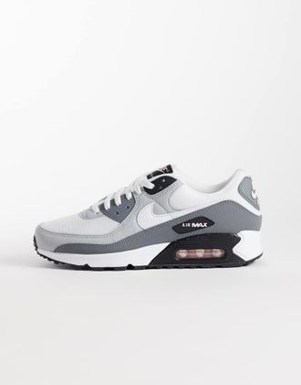 Nike Air Max Moto 90K - Sneaker in Wei&szlig; und Grau