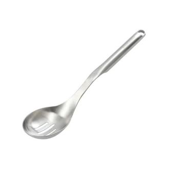 KitchenAid Premium Stainless Steel Slotted Spoon, Large Serving Spoon