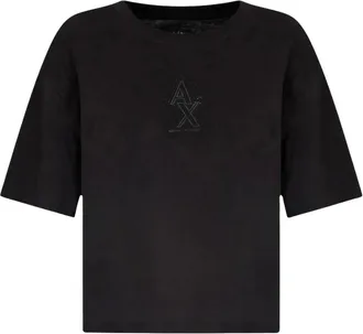 A|X Armani Exchange Femme, Tops, Noir, Taille: 44 FR T-shirt