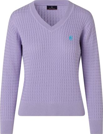 Conte Of Florence Femme, Pulls, Violet, Taille: 44 FR Scollo V