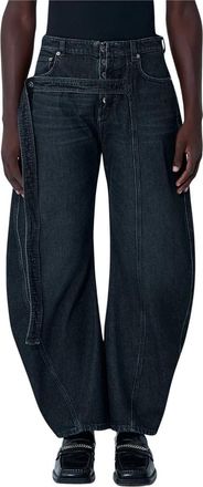 Jean Paul Gaultier Herren, Jeans, Schwarzk, W32Größe