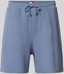 Tommy Jeans Relaxed Fit Sweatshorts mit Strukturmuster
