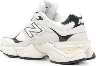 New Balance Calf Suede & Mesh Sneaker - White