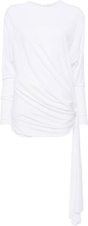 CHRISTOPHER ESBER Drapiertes Kleid - Weiß